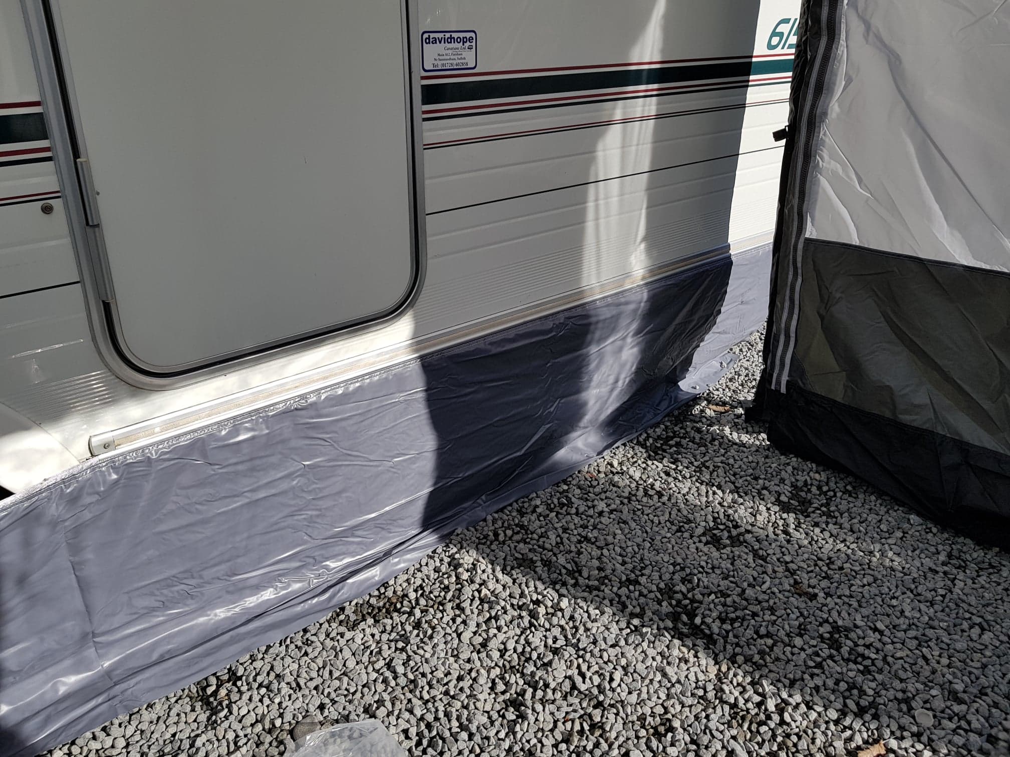 Camptech Starline 260 Inflatable Awning BLUE - Quality Caravans and ...
