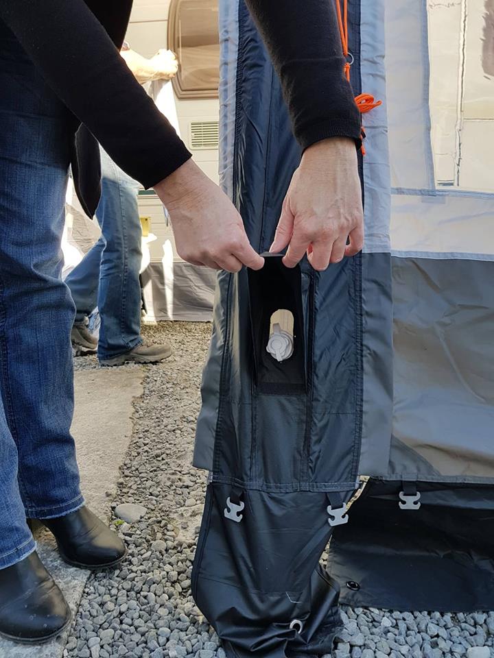 Camptech Starline 260 Inflatable Awning BLUE - Quality Caravans and ...