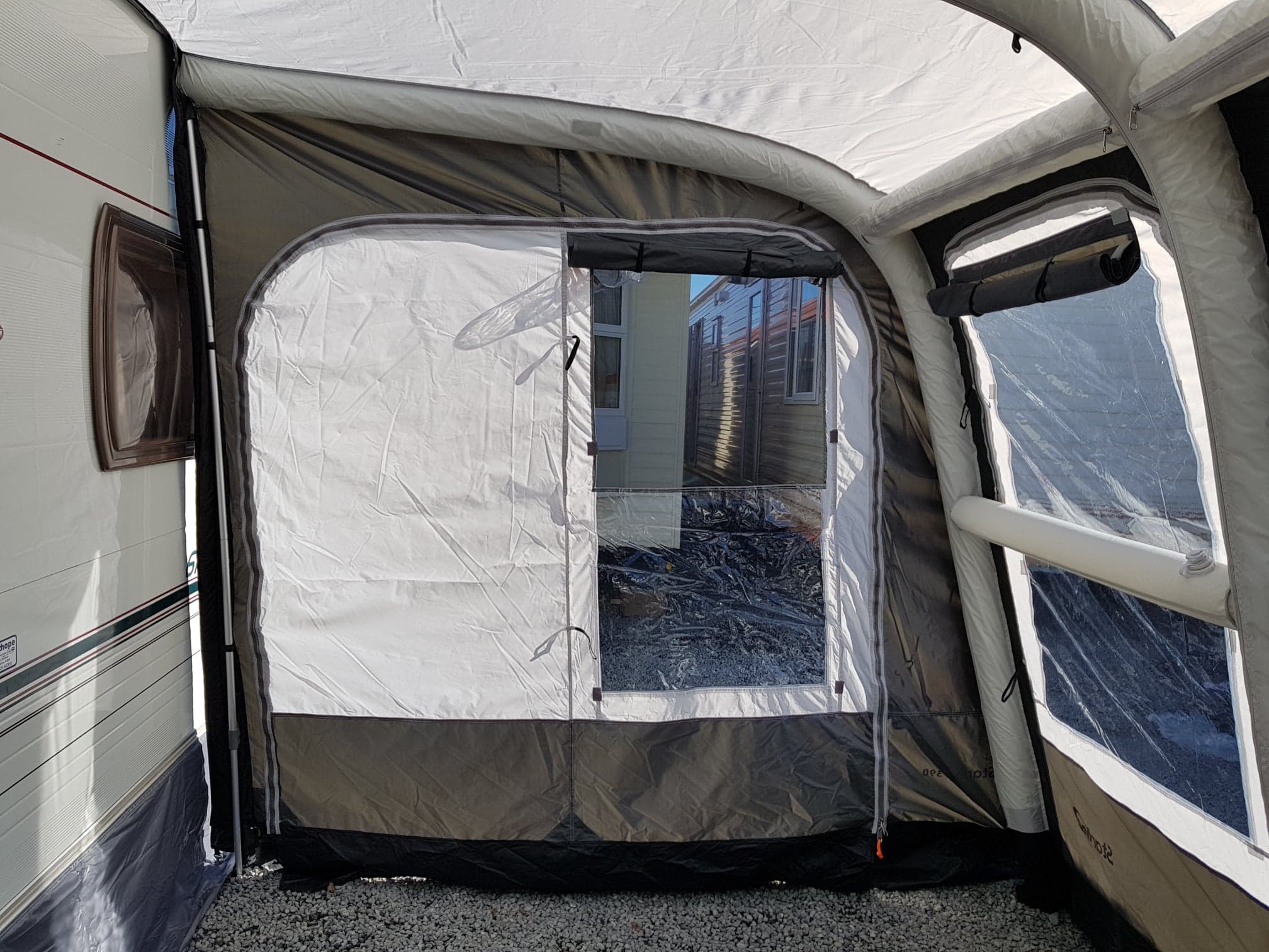 Camptech Starline 390 Inflatable Awning GREY - Quality Caravans and ...