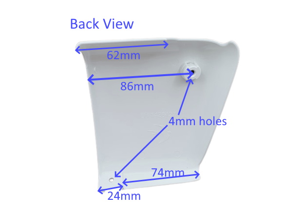 SEC10L Swift Exterior End Cap - Left Hand - Affordable Caravans