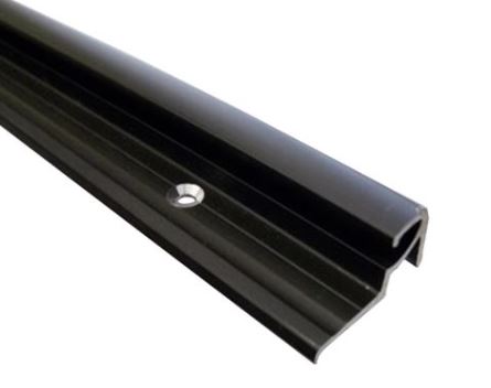 WHT2 Window Hinge Track (DARK BROWN) SOLD PER METRE - Affordable Caravans