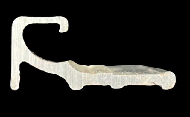 WHT2 Window Hinge Track (DARK BROWN) SOLD PER METRE - Affordable Caravans