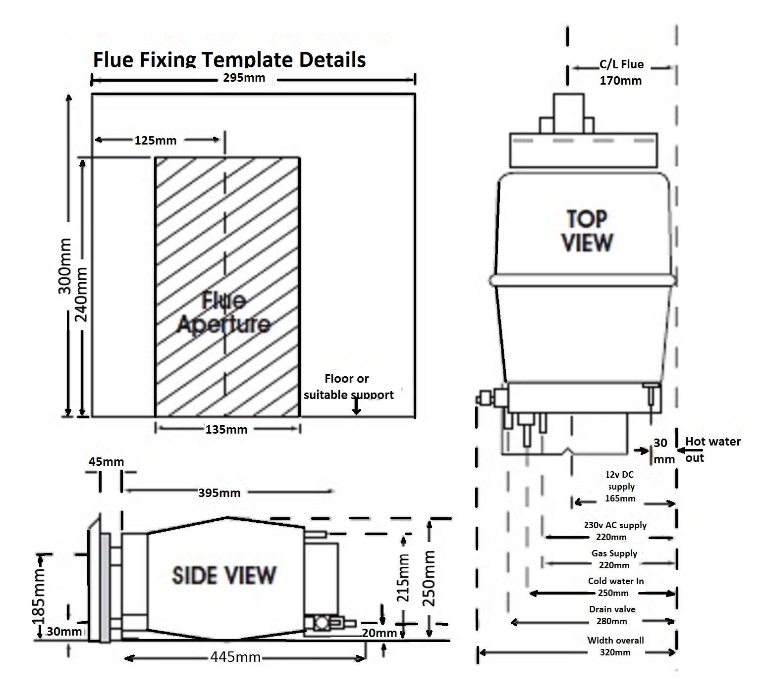 MB2 Malaga Water Boiler 13L - Ideal Replacement for Carver/Henry Boiler ...