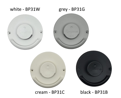 BP31B ... Truma Combi Cowl Cover BLACK - Affordable Caravans