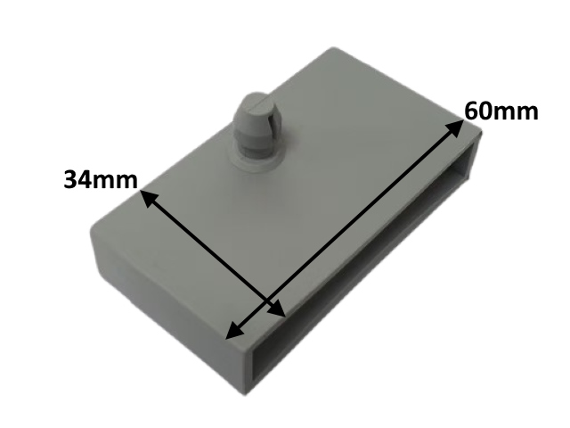 BSC7 Bed/Sofa Slat End Caps 60mm x 34mm - Quality Caravans and Spare ...