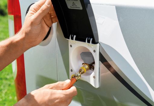 GO11T BLACK Truma External Gas BBQ Point Box - Affordable Caravans