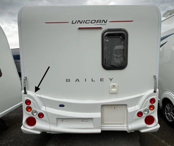 BAP7NSR Bailey Unicorn III & Pegasus IV (DOOR SIDE REAR) (NEW) Bumper ...