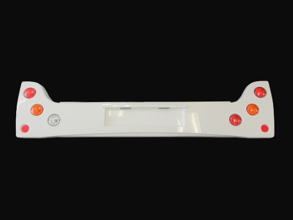 EGRB3 BUCCANEER/ ELDDIS/COMPASS Rear Bumper Panel with Lights SECOND ...