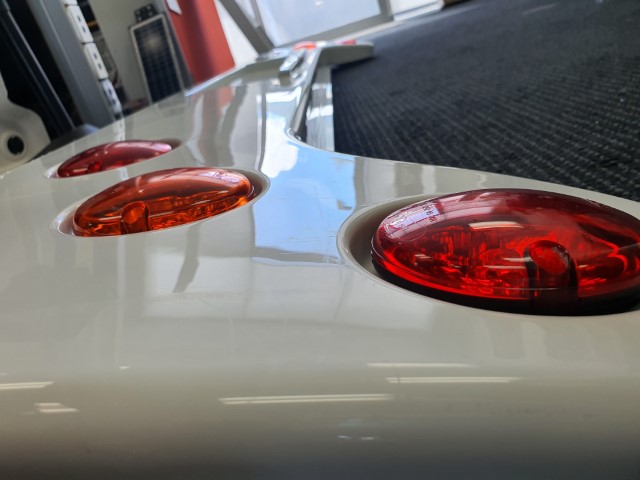 EGRB3 BUCCANEER/ ELDDIS/COMPASS Rear Bumper Panel with Lights SECOND ...