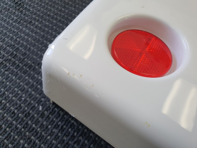 EGRB3 BUCCANEER/ ELDDIS/COMPASS Rear Bumper Panel with Lights SECOND ...