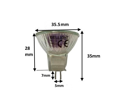 LB10 MR11 12v 10w Halogen GU4 - Affordable Caravans