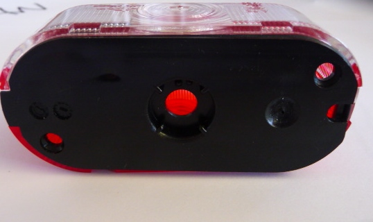 L5 Red/Clear Marker Light Complete - Affordable Caravans