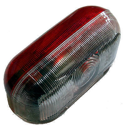 L5 Red/Clear Marker Light Complete - Affordable Caravans