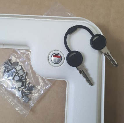 LSD4 Zadi Thetford Service Locker Door 4 Zadi Lock - Affordable Caravans