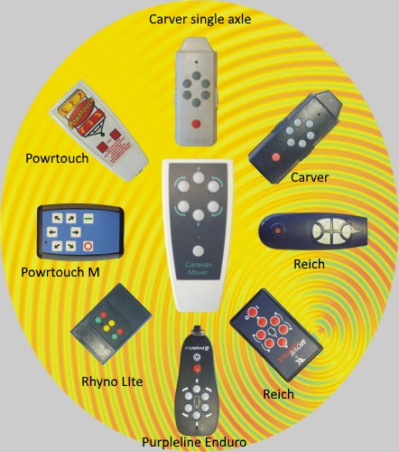 MMR3 Universal Remote for Various Motor Movers - Affordable Caravans