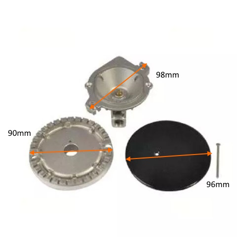 OPS58 ... Spinflo Burner Assembly 96mm Diameter - Affordable Caravans