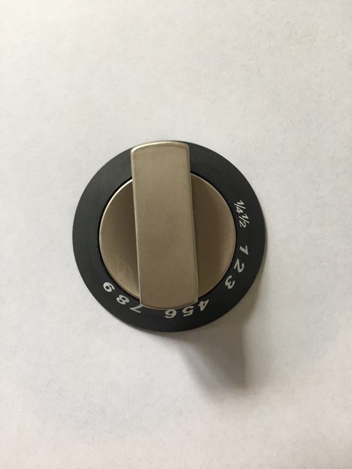 OKS3 Spinflo Oven Control Knob SATIN - Affordable Caravans