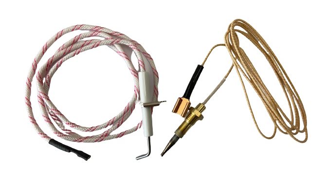 OPS12 Thetford Oven Thermocouple and Electrode, 1000mm 7.7(S ...