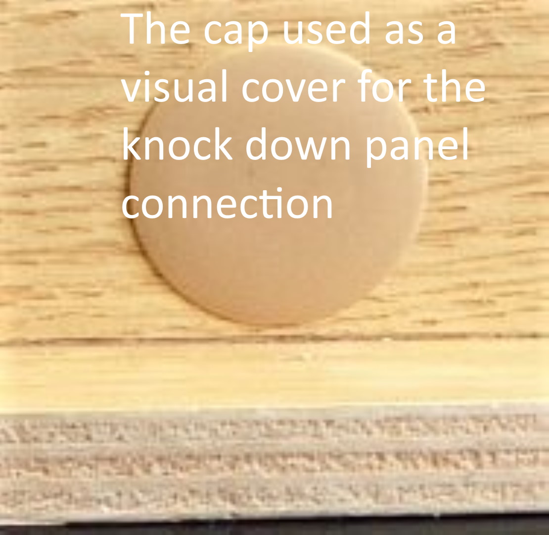 SF4B Cap 12mm for KD Panel fasteners (5 PCES) - ARALIE SEN - Affordable ...