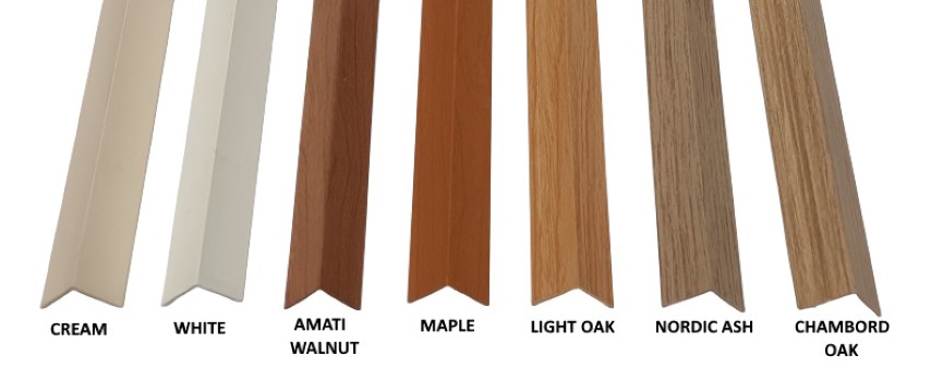 WBCT25 25mm Angle Foiled Wood Grain 2.4m - Quality Caravans and Spare ...