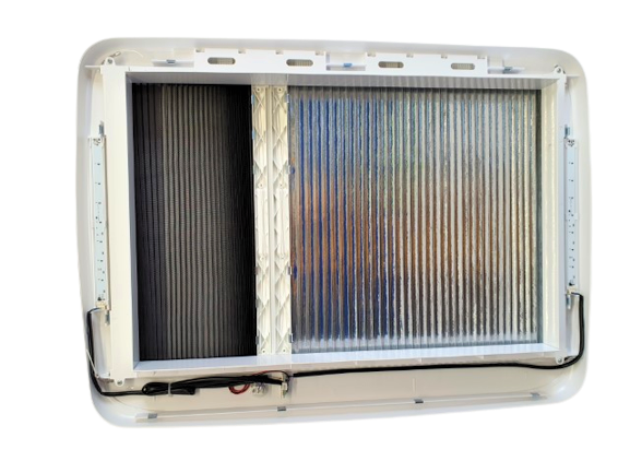 RH12B ... Heki Midi Blind and Flyscreen -Dometic - with LED in Internal ...