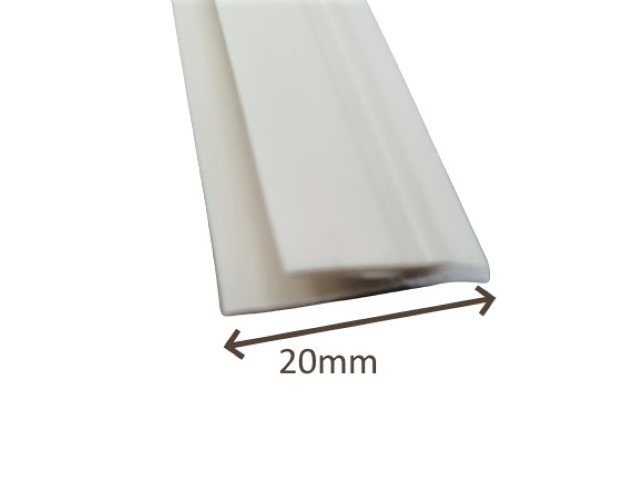 WT10 Corner Trim Sealing Rubber for Wall Board - LIGHT BEIGE - sold per ...