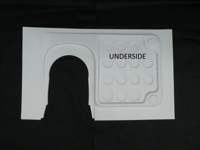 ST5 Caravan Shower Tray C223 LEFT Hand 1160mm x 700mm x 40mm - Quality ...
