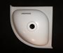 SB2W ... Hand Basin Corner WHITE 290mm x 290mm - Affordable Caravans