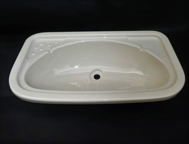 SB4I Hand Basin Rectangle IVORY 505mm x 285mm - Affordable Caravans