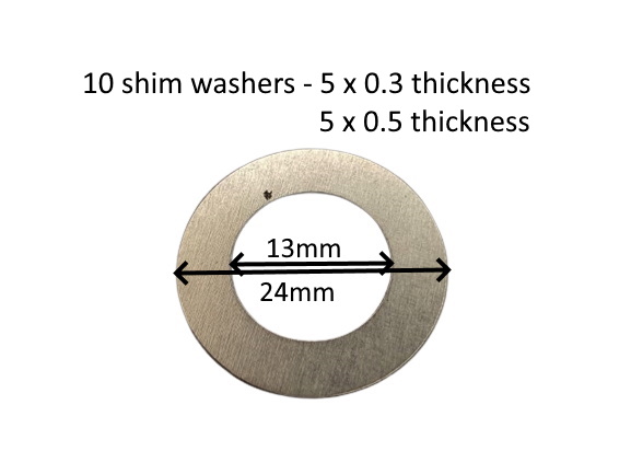 AK4 ALKO Stabiliser Shim Washer Kit (10 PCES) for 2004/3004 ...