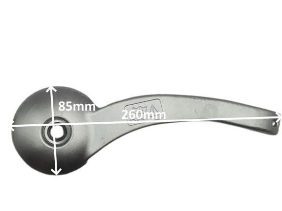 CAH3L ... ALKO Left Side Handle for AKS3004 coupling - Affordable Caravans