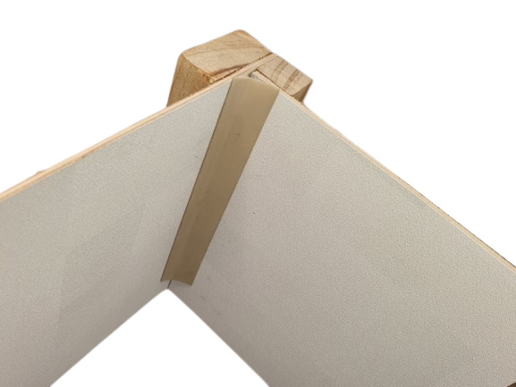 WT10 Corner Trim Sealing Rubber for Wall Board - LIGHT BEIGE - sold per ...