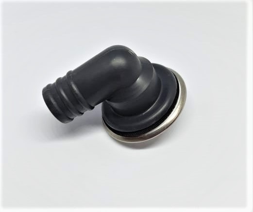 SW10 Sink Waste Angled ¾" Stainless Steel - Affordable Caravans