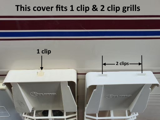 LC28U Universal Truma Ultrastore Cover White - Affordable Caravans