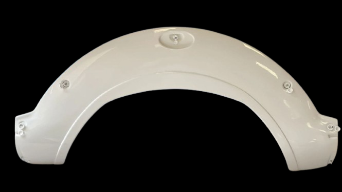 WGBE05 BESSACARR Wheel Guard/Flare (WHITE) (NEW) DS - Quality Caravans ...