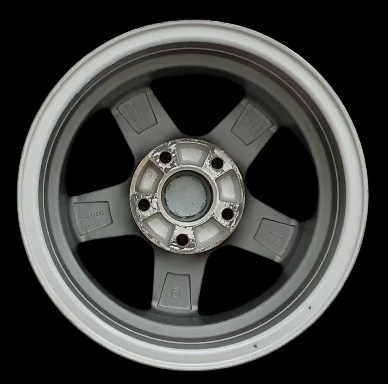 WAB49B BAILEY Alloy Wheel BLACK 14" 5 Stud Rim Only (AS NEW) 5.5JX14H2 ...