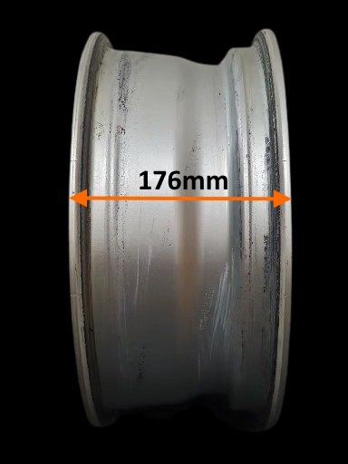 WAB79 BAILEY Alloy Wheel SILVER 15" 5 Stud Rim Only .......... (SECOND ...