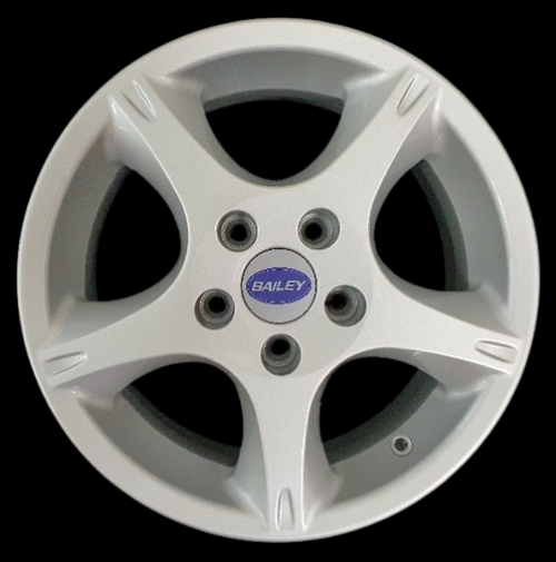 WAB81B BAILEY Alloy Wheel SILVER 15" 5 Stud Rim Only ..... (NEW ...