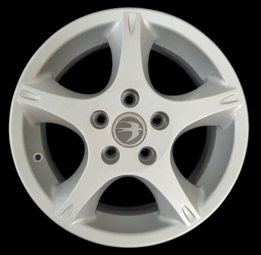 WASW53B SWIFT Alloy Wheel SILVER 14" 5 Stud Rim Only (NEW) 5.5JX14H2 ...