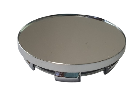 WCC11 UNIVERSAL UK Caravan Wheel Center Cap with Metal Ring Silver ...