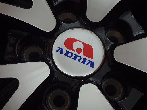 WCD5 ADRIA Wheel Centre Cap Dome Decals (PAIR) - Affordable Caravans