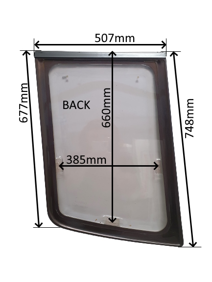 WFDA507 ... ABBEY 1995 Front Doorside Window 507mm x 748mm - Affordable ...