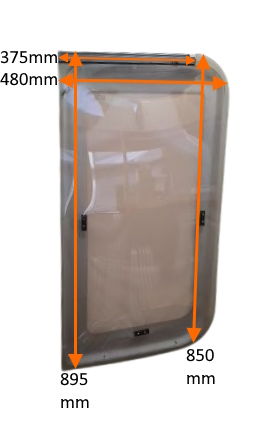 WFO480B ... Window FRONT offside (480 x 895) - Quality Caravans and ...