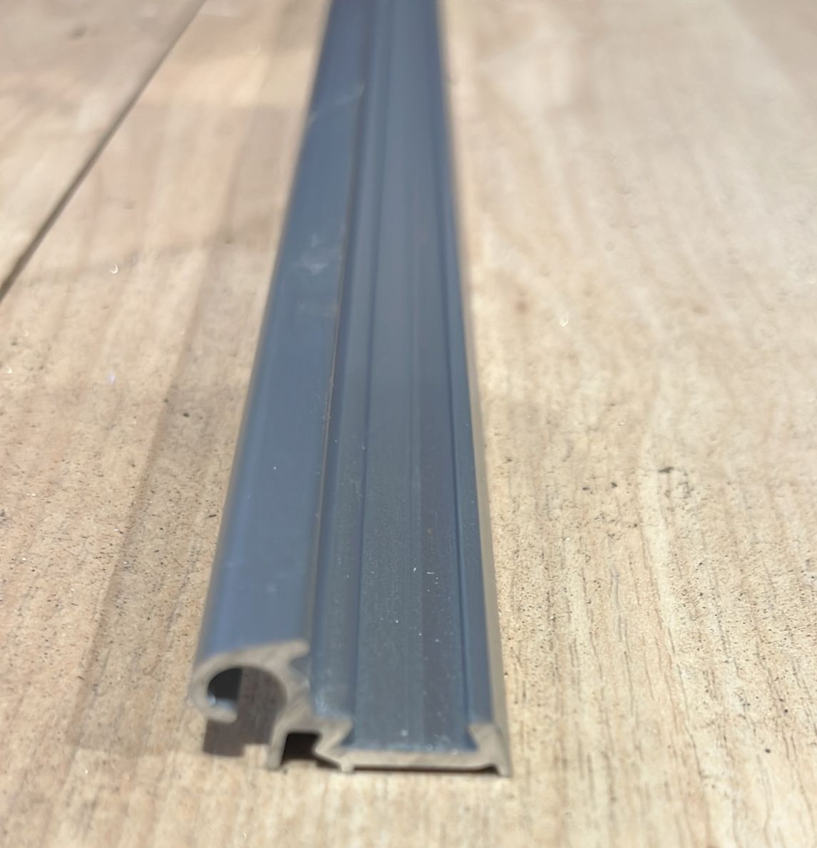 WHT7 Window Hinge Track (SILVER) SOLD PER METRE - Affordable Caravans