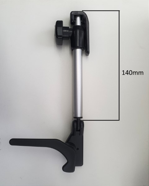 WA140ARH mm Slide R/H Window Arm with lever - Quality Caravans and ...