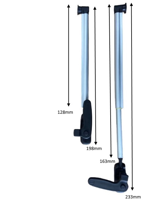 WAD350 mm S4-S5 Dometic Window Arm Right - Quality Caravans and Spare ...