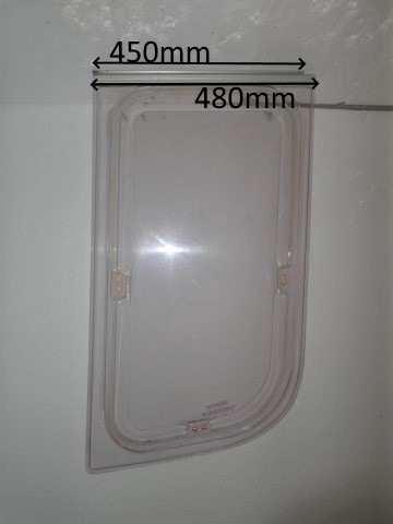 WFD480A ... Window Front Doorside UK Caravan (480mm x 840mm ...