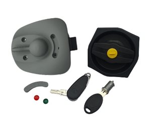 DL10 Right Hartal Door Lock Complete - Affordable Caravans